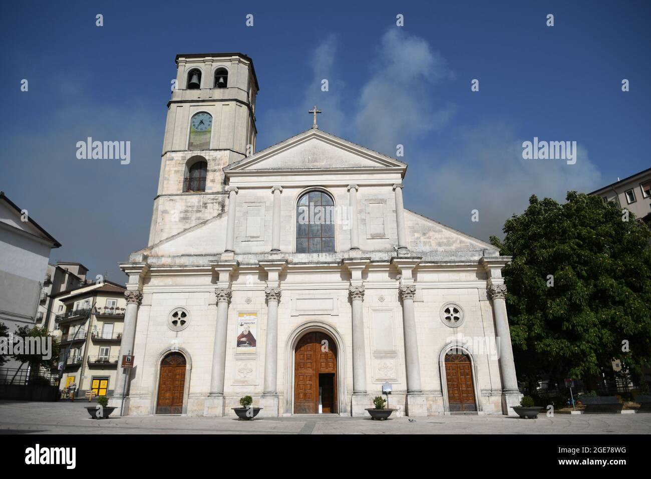 An ancient church in Acri, a medieval village in the Calabria region of ...