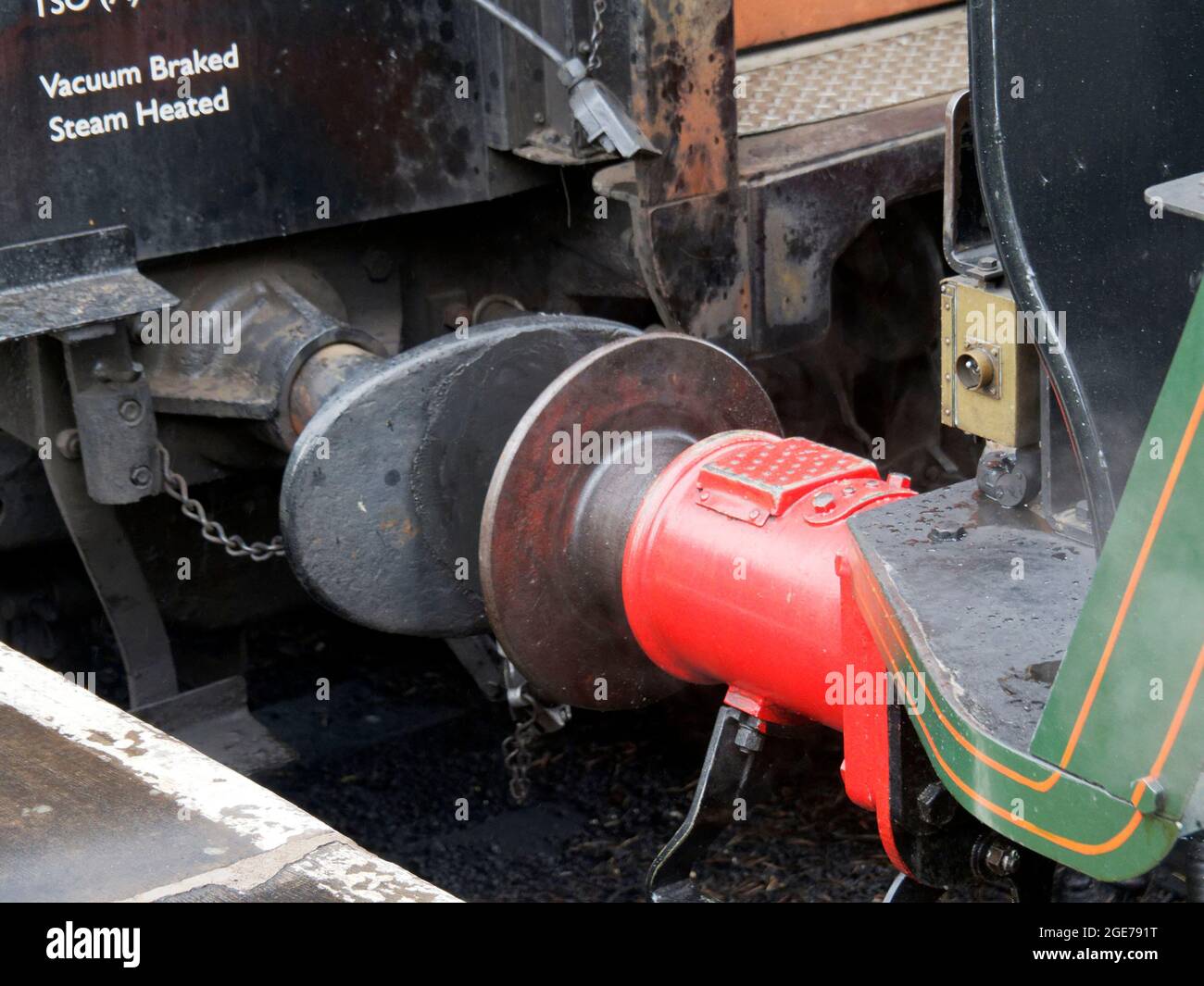 Steam train buffers steam railway hi-res stock photography and images ...