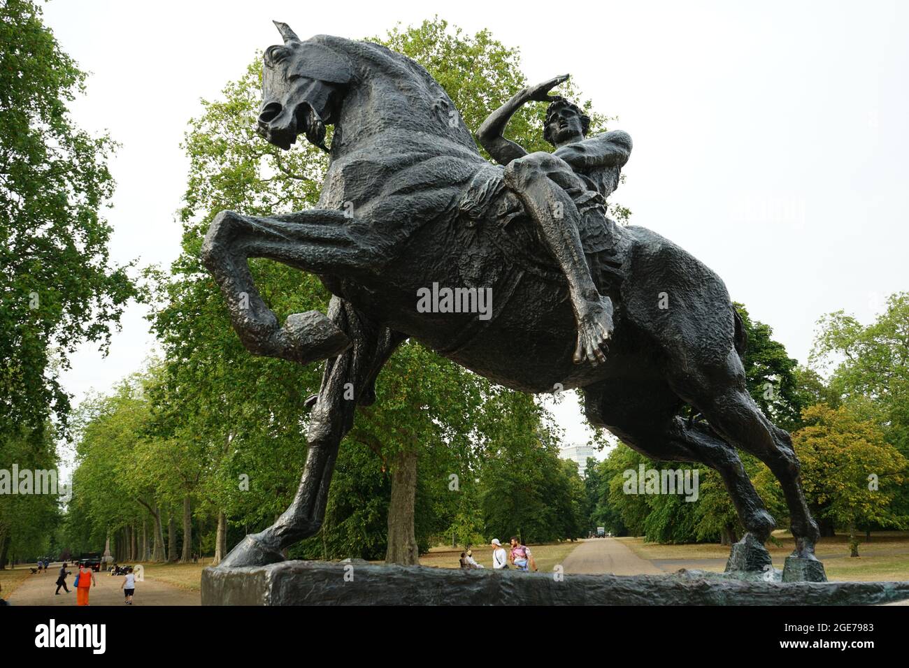 George Frederick Watts master piece “Physical Energy” sculpture in ...