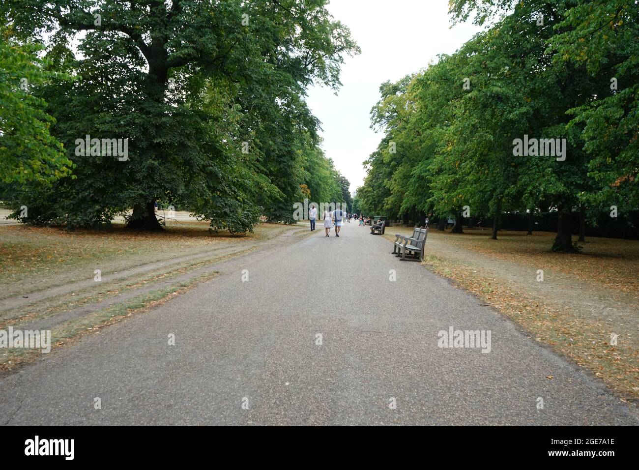 Wide pedestrian walkway hi-res stock photography and images - Alamy