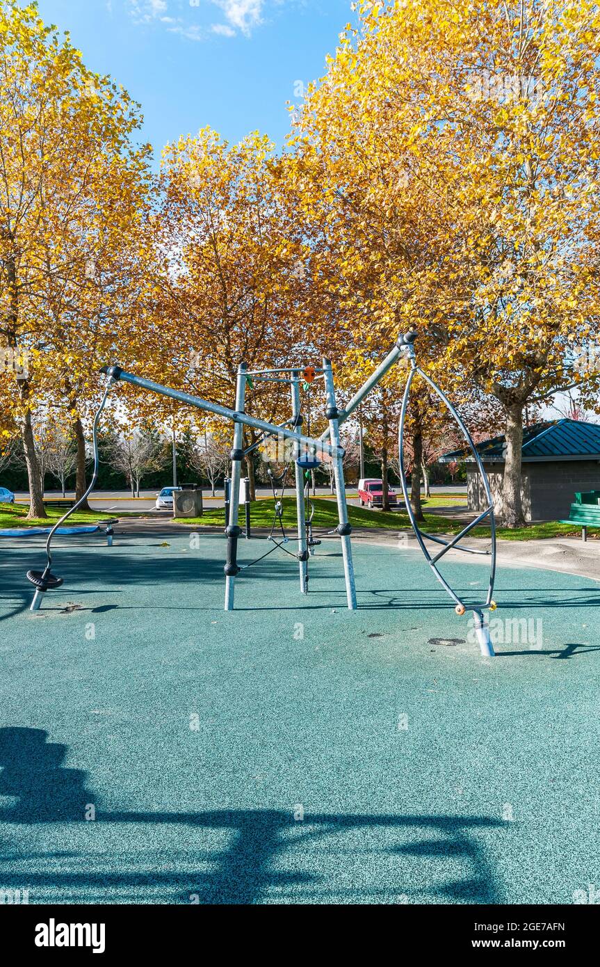 A playground in Petrovitsky Park near Renton, Washington Stock Photo ...
