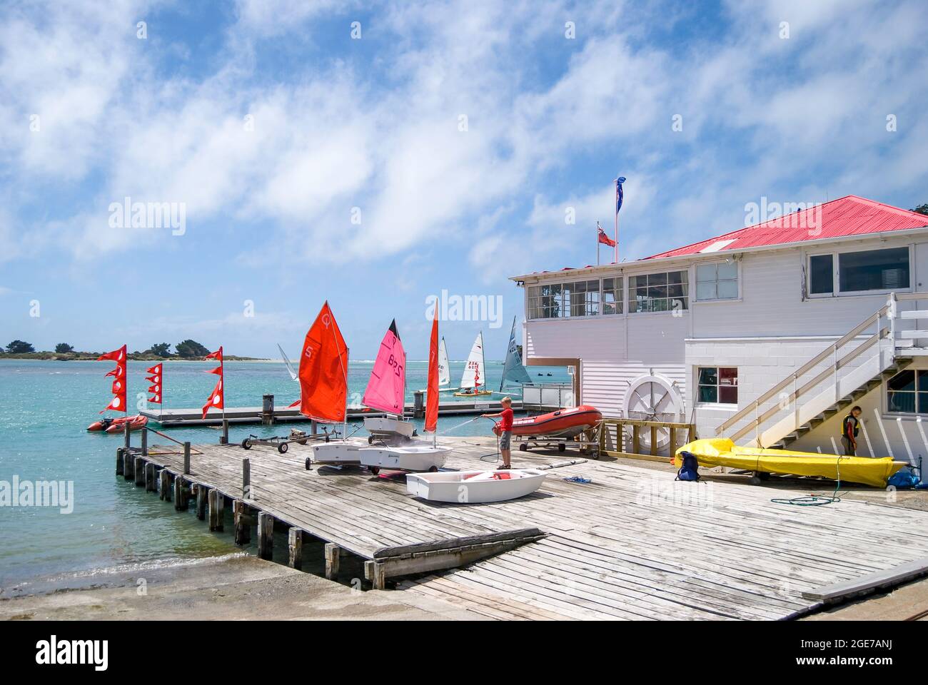 Christchurch Yacht Club race day, Moncks Bay, Redcliffs, Christchurch ...