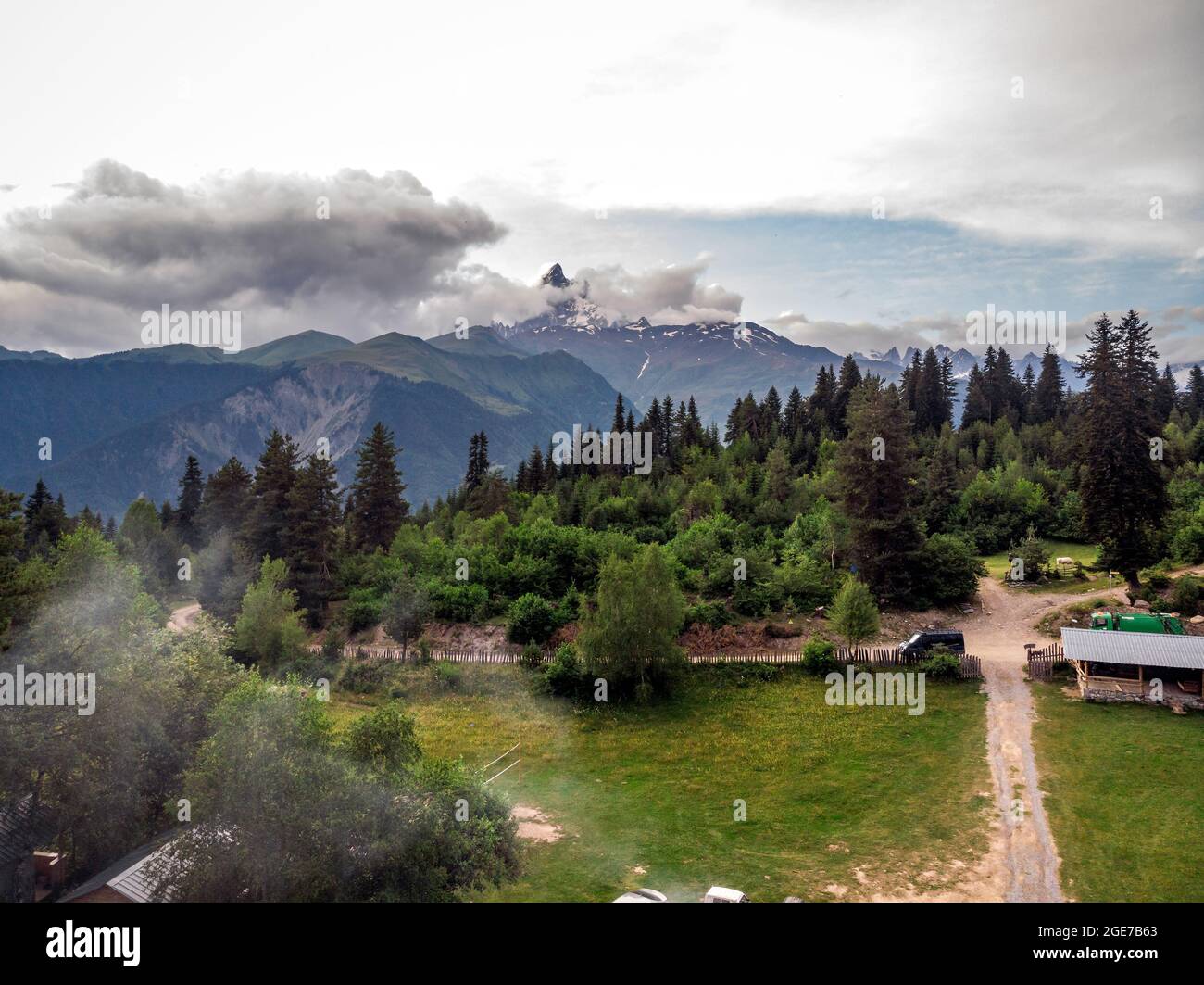 Georgia drone views Stock Photo - Alamy