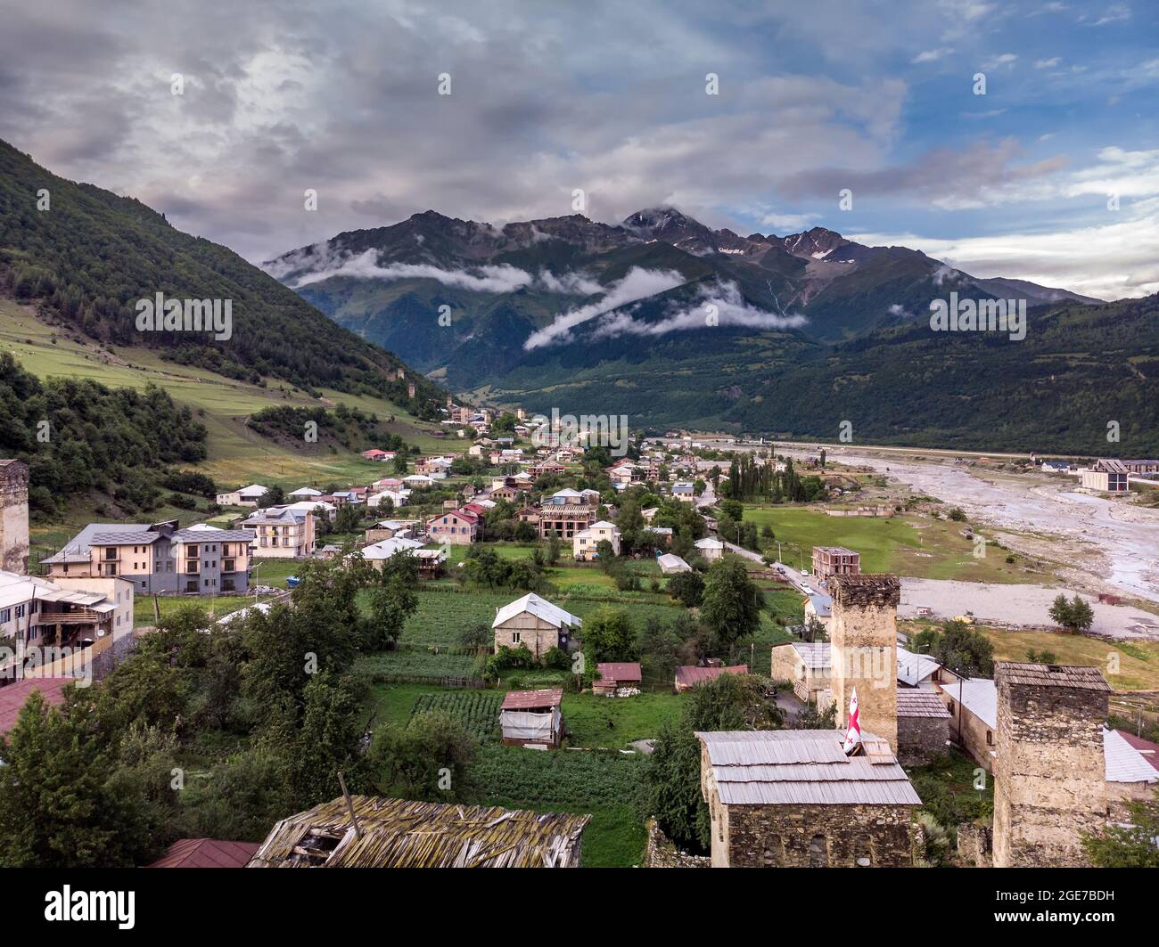 Georgia drone views Stock Photo - Alamy