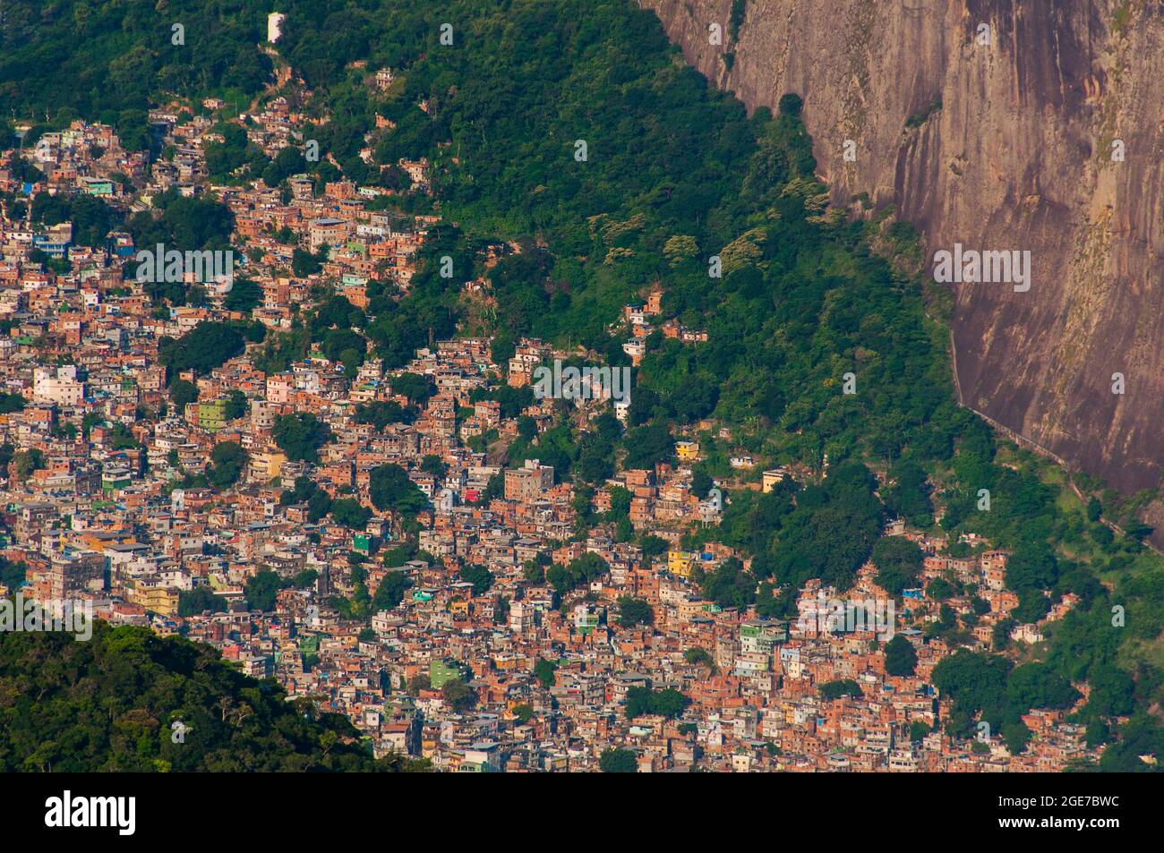 Favela da Rocinha, the Biggest Slum (Shanty Town) in Latin America ...