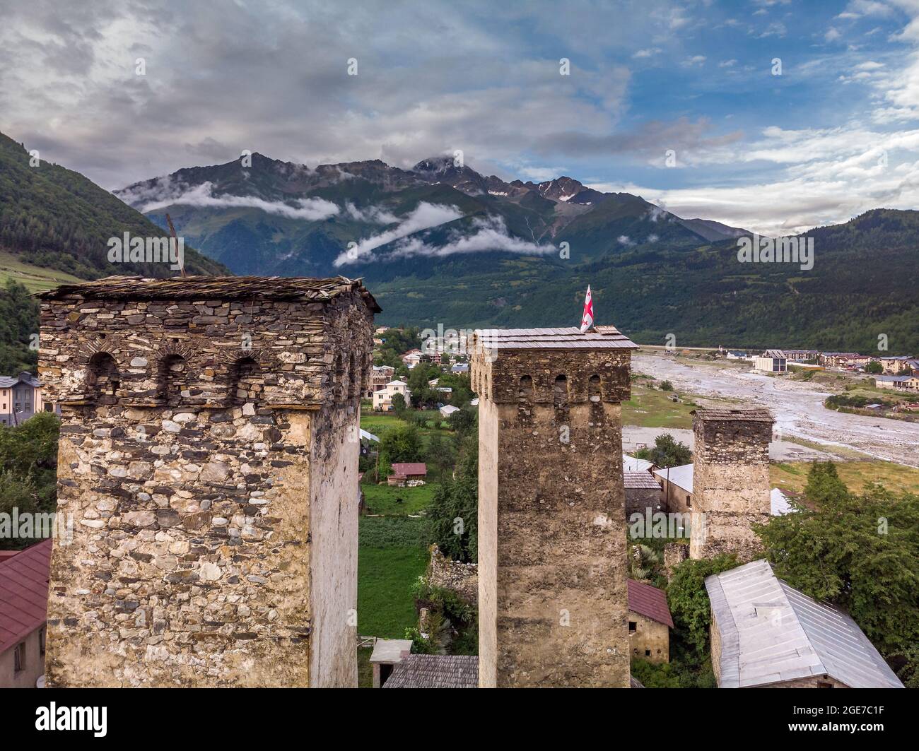 Georgia drone views Stock Photo - Alamy