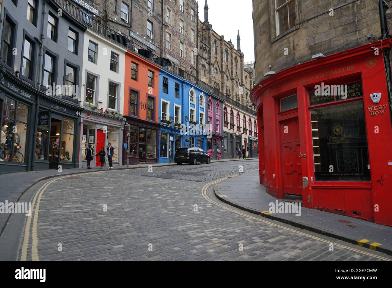 Victoria Street Edinburgh Stock Photo - Alamy