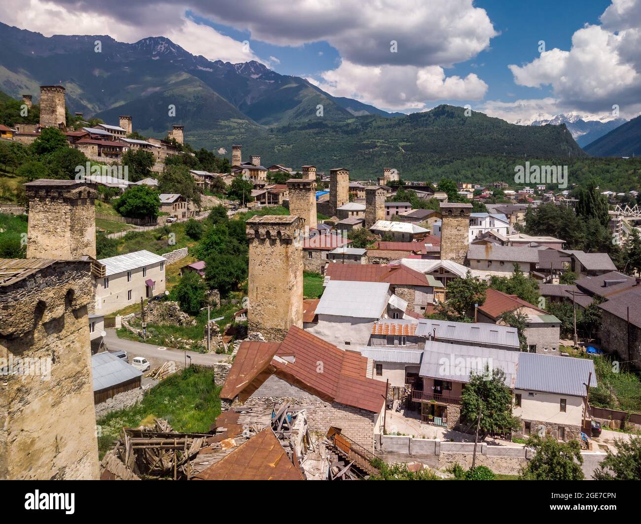 Georgia drone views Stock Photo - Alamy