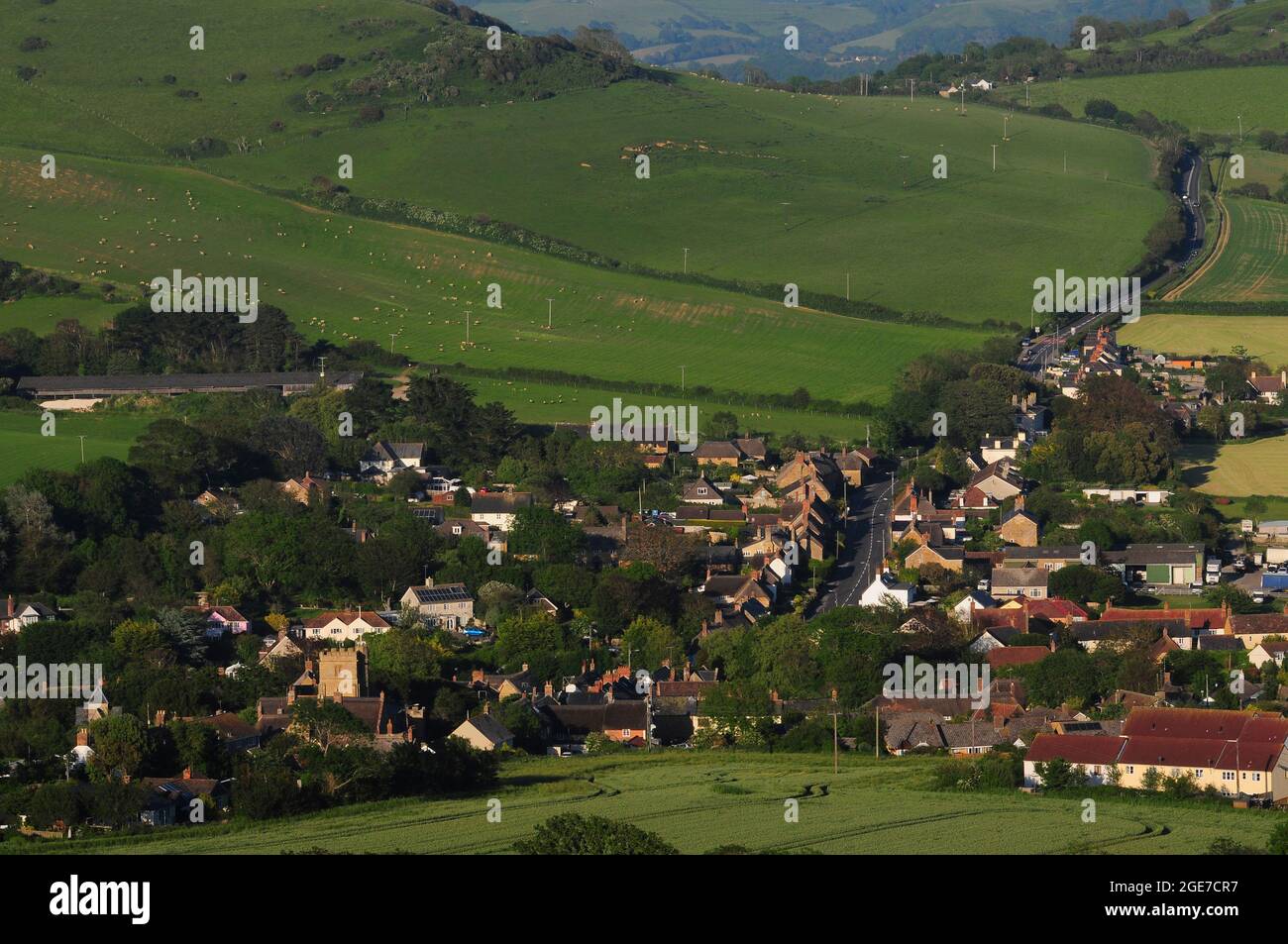 Chideock village hi-res stock photography and images - Alamy