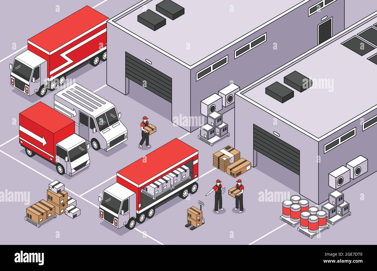 Cardboard scenery Stock Vector Images - Alamy