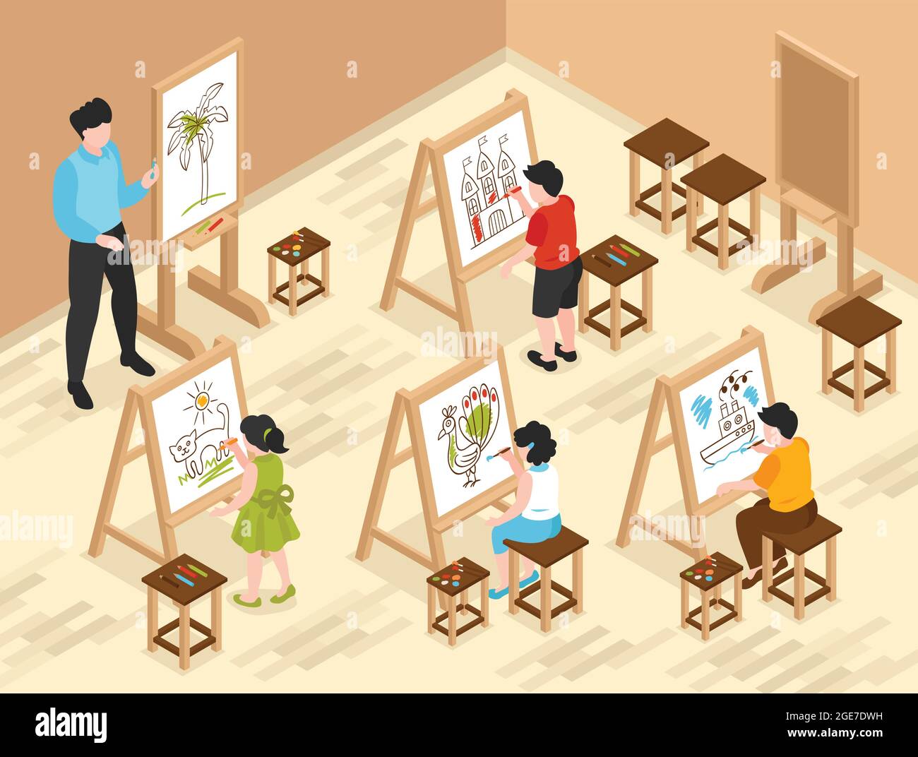 Visual Scenery Stock Vector Images - Alamy