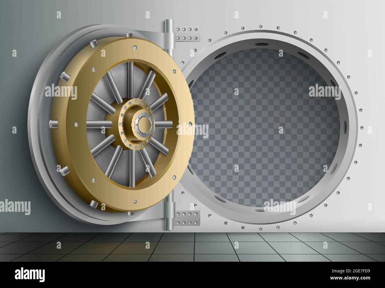 Solid front door Stock Vector Images - Alamy