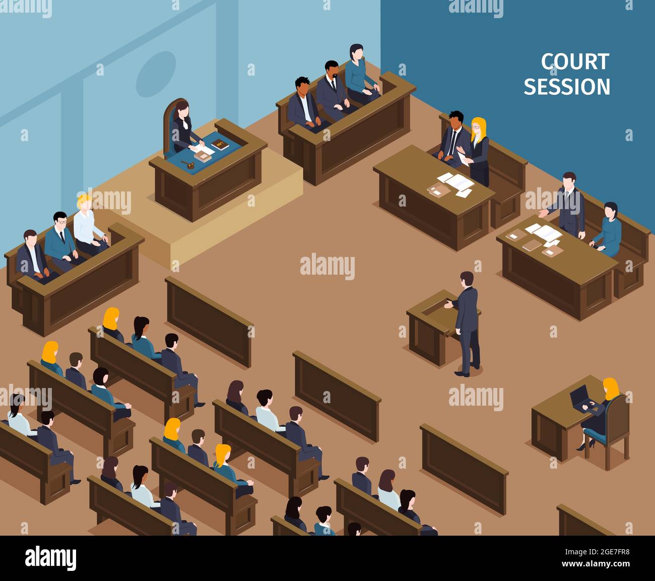 Courtroom Diagram