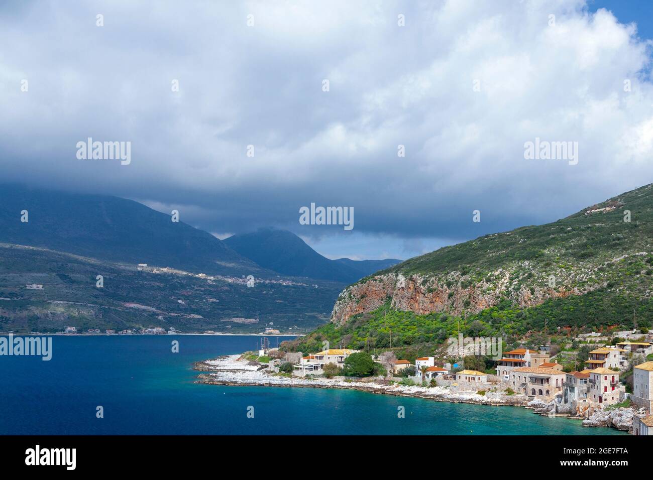 Limeni village hi-res stock photography and images - Alamy