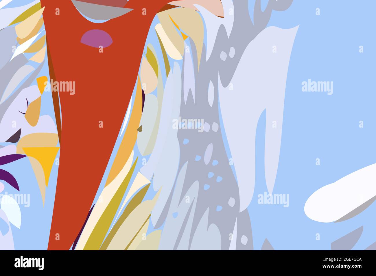 Abstract background.Vector design. 2D rendering digital illustration ...