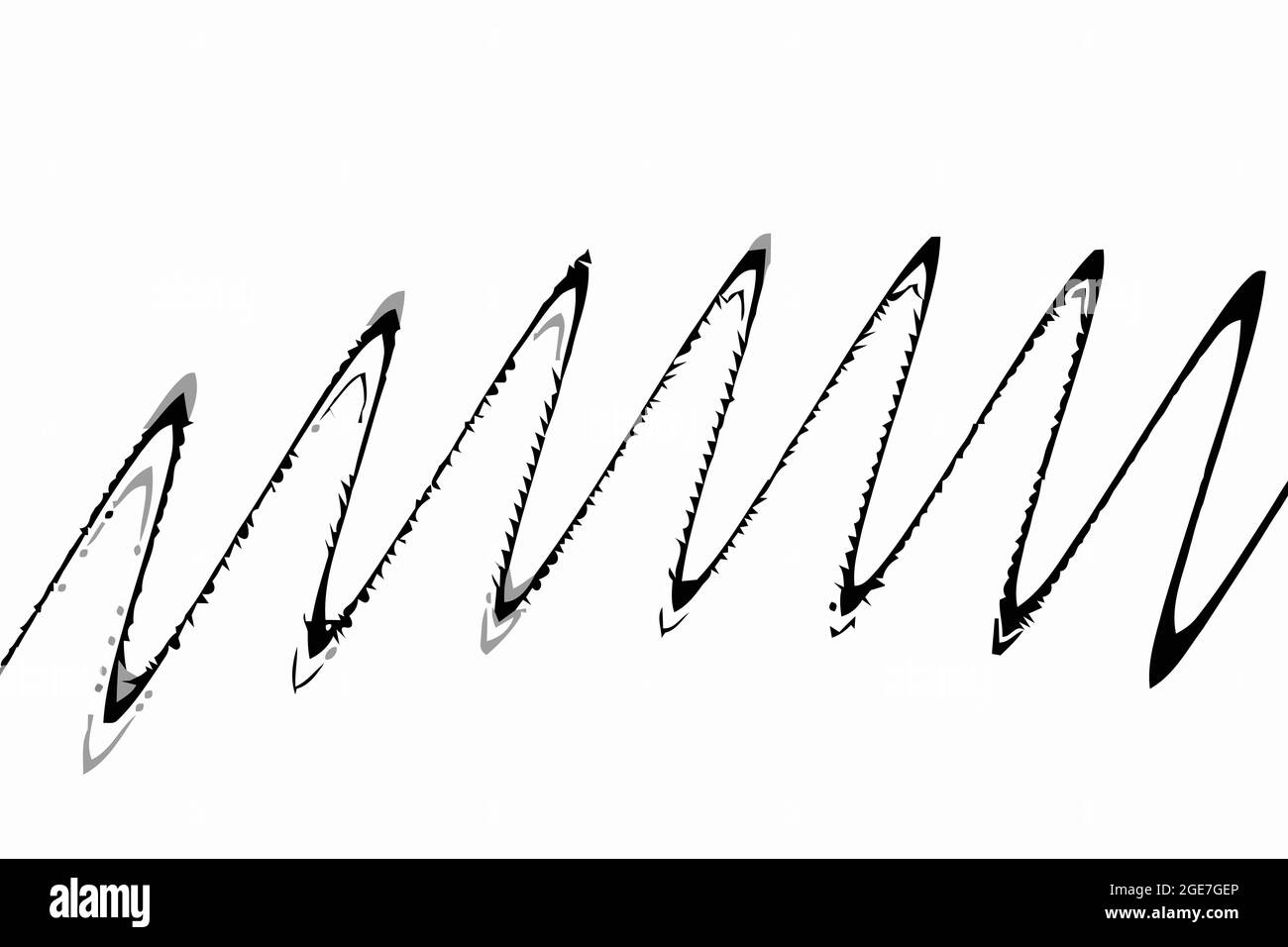 2D rendering digital illustration. Abstract vector. An element isolated ...