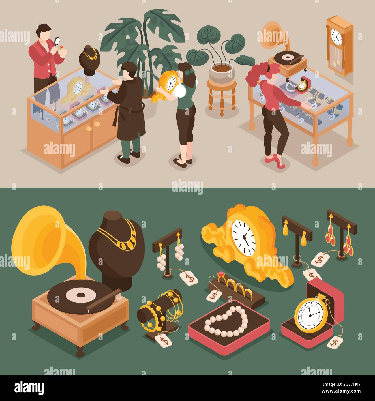 Pawn shop interior hi-res stock photography and images - Alamy