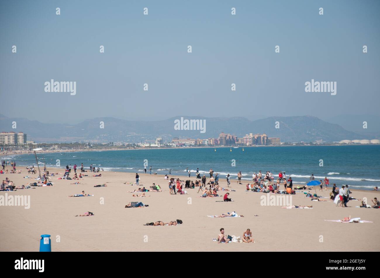 The Seafront, Valencia, Spain, Europe Stock Photo - Alamy