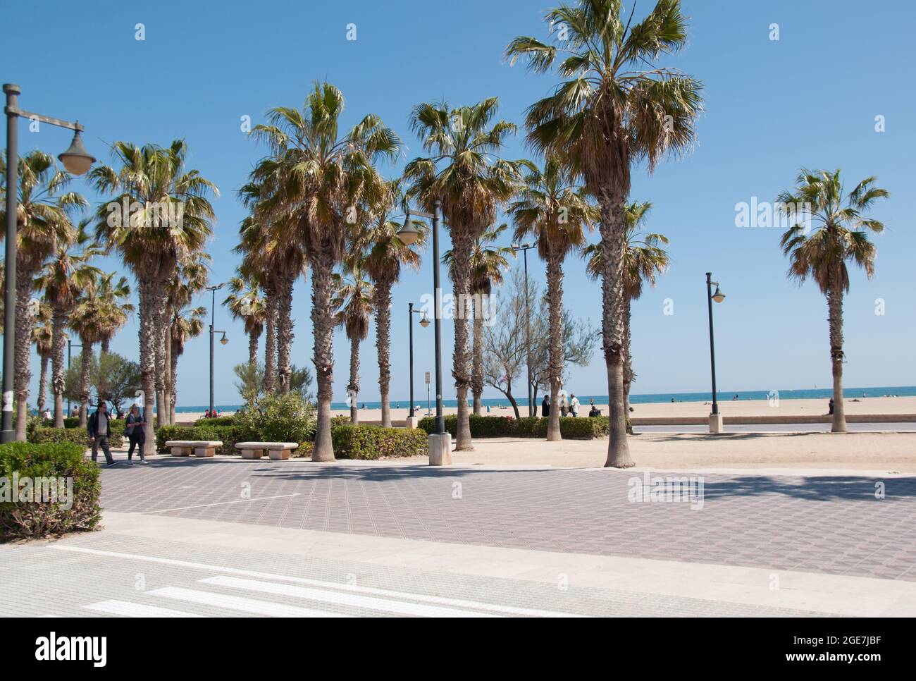 The Seafront, Valencia, Spain, Europe Stock Photo - Alamy