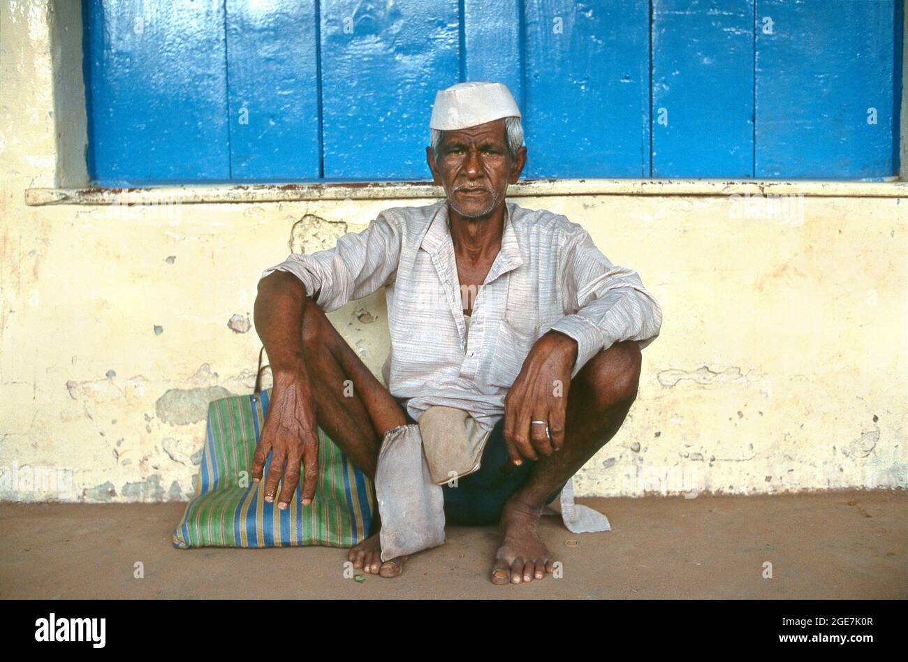 Local man, Calangute, Goa, India Stock Photo - Alamy