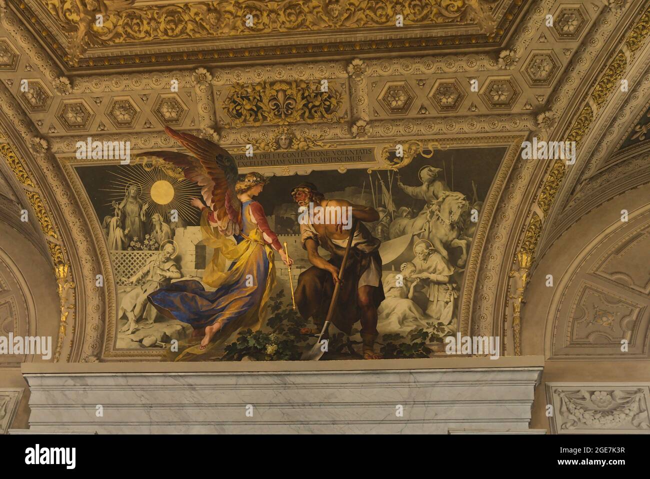 VATICAN, VATICAN CITY - Sep 01, 2019: A breathtaking view of the ...