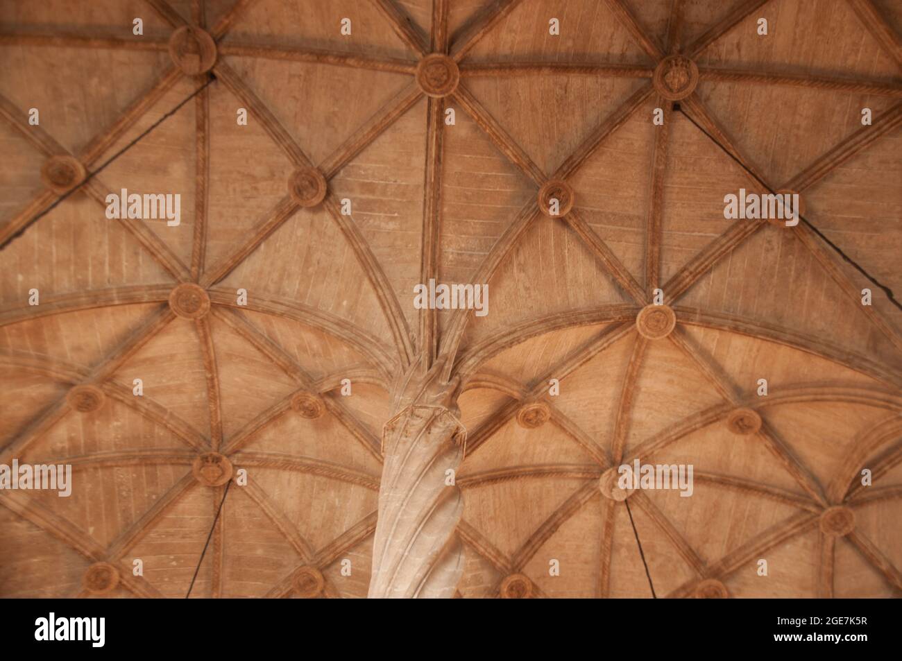 Ribbed Arches, Silk Exchange (Llotja de la Seda) Valencia, Spain ...