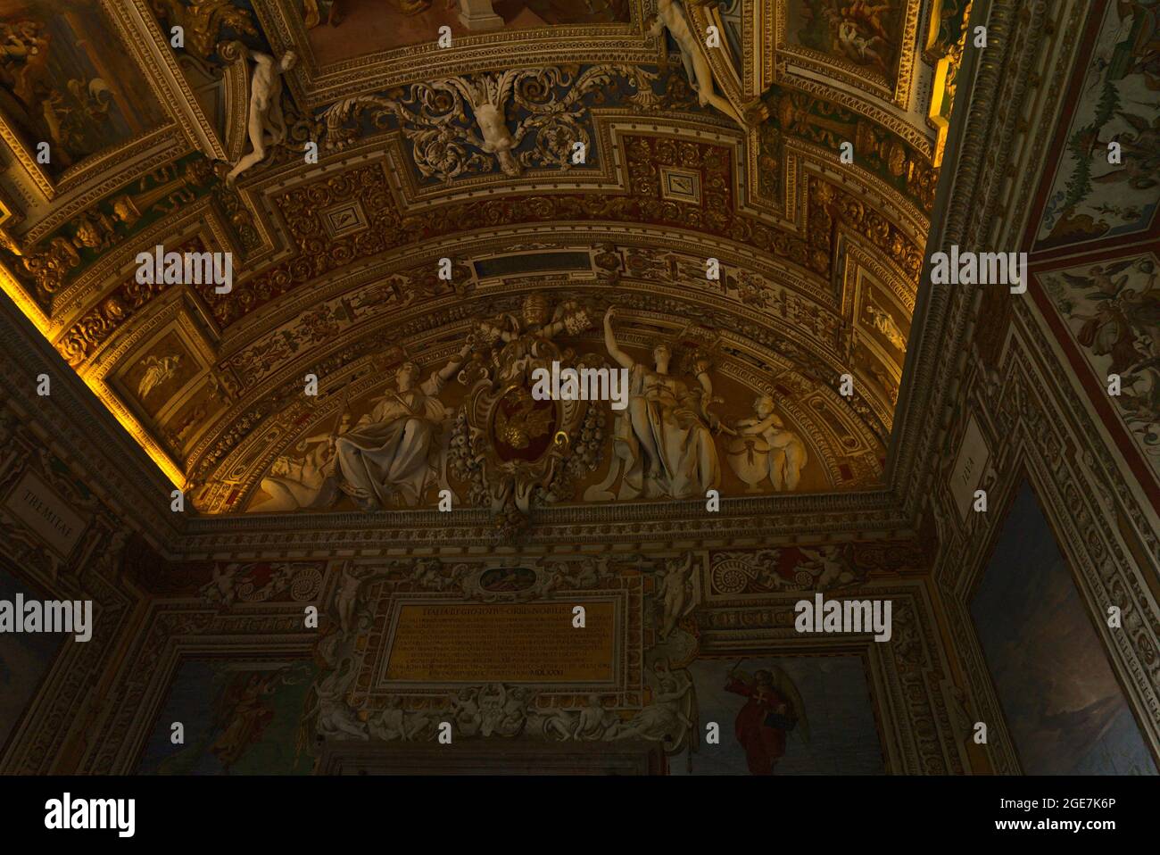 VATICAN, VATICAN CITY - Sep 01, 2019: A breathtaking view of the ...