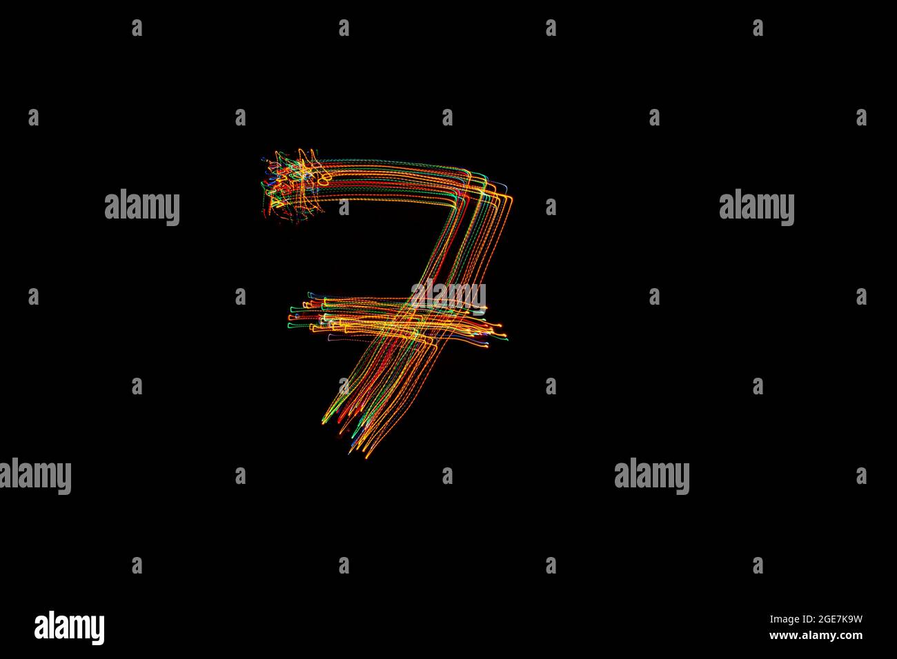 Yellow Number 7 High Resolution Stock Photography and Images - Alamy