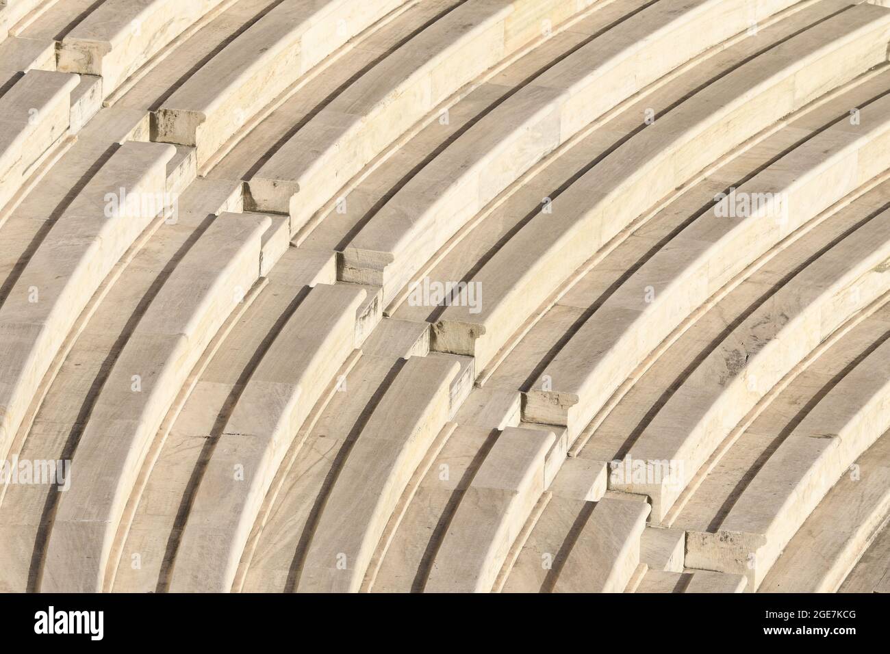 greek amphitheater to the Acropolis of Athens in Greece Stock Photo - Alamy