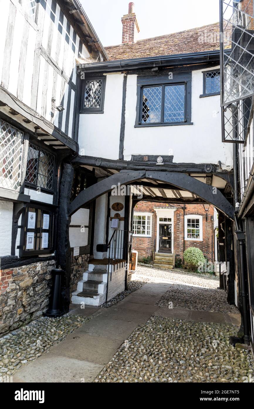 Traditional Architecture in Rye Sussex UK Stock Photo - Alamy