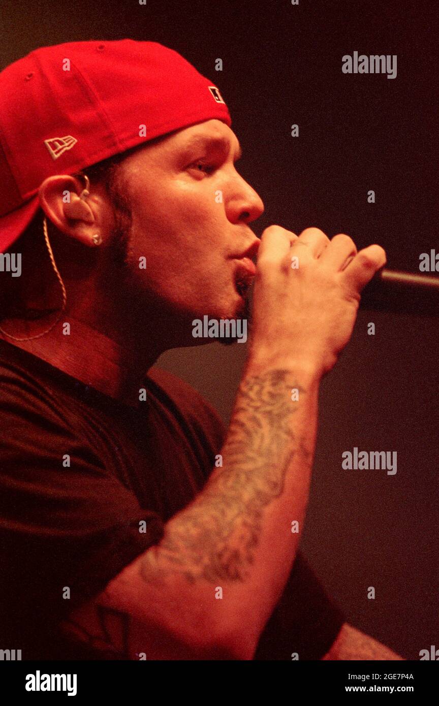 Bologna Italy 2000-09-03 : Live concert of the Limp Bizkit at the ...