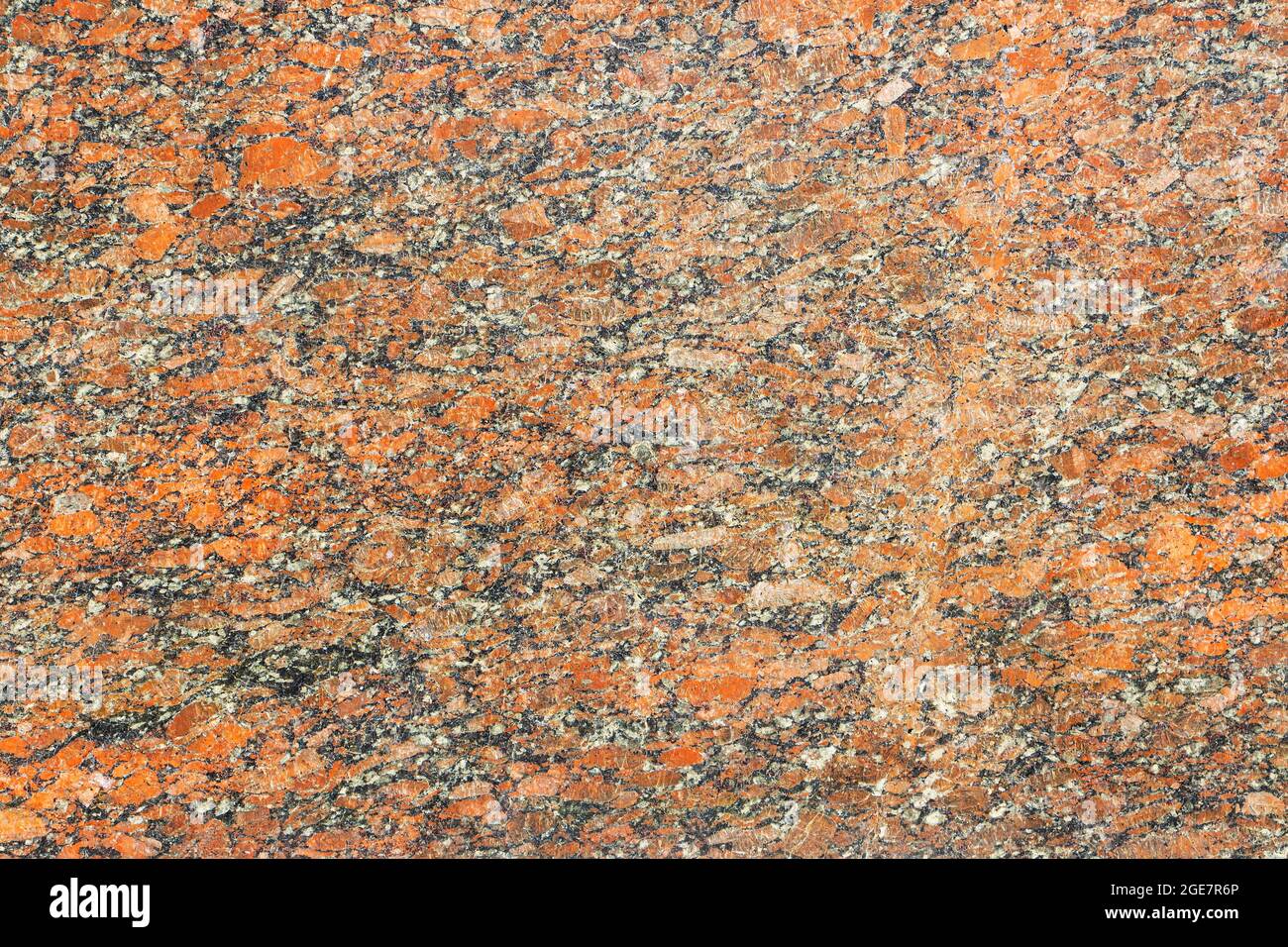 Orange Granite Flat Stone Texture Granite Slabs Stock Photos, Royalty