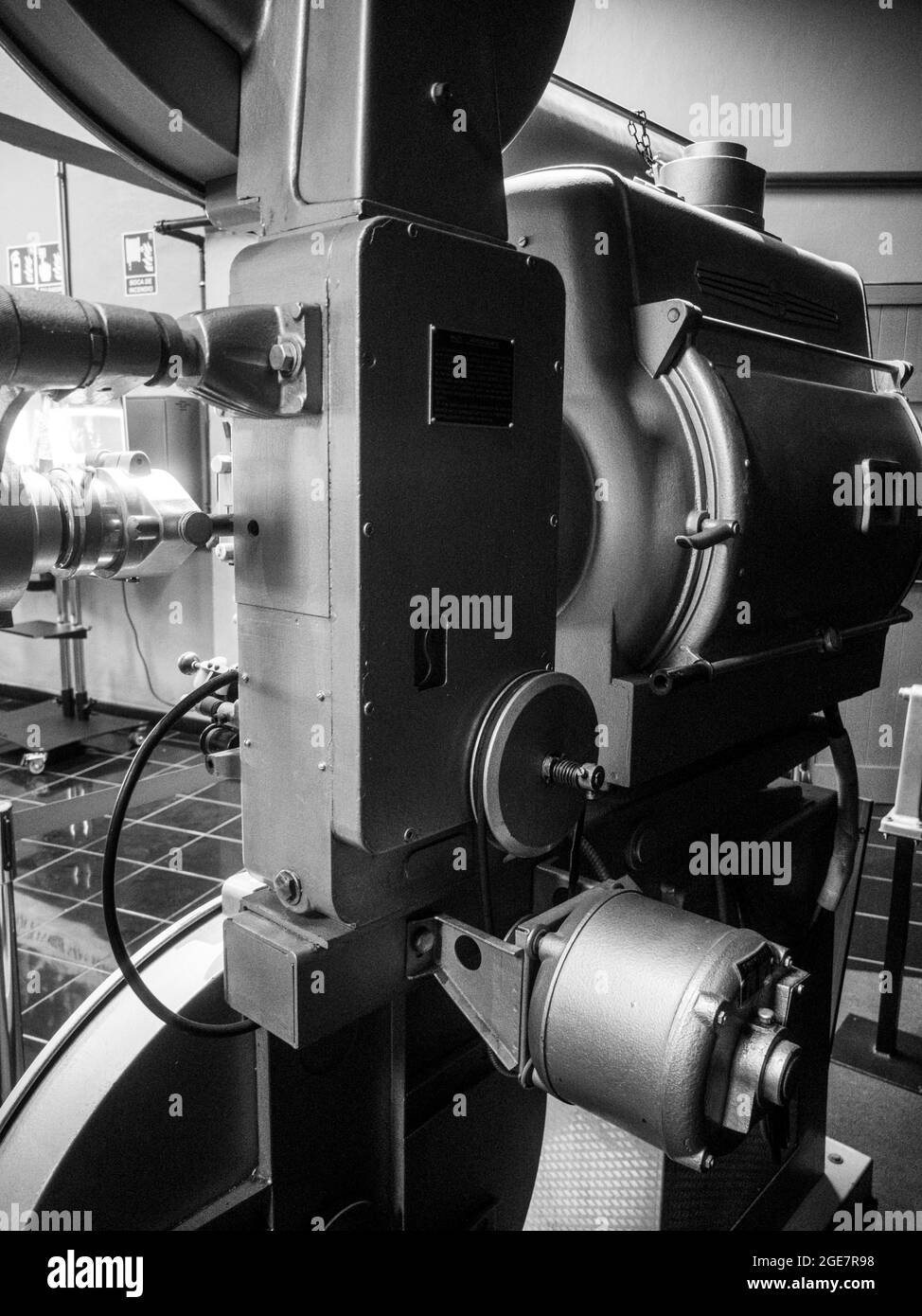 cinema projector used for 35mm movies Stock Photo - Alamy