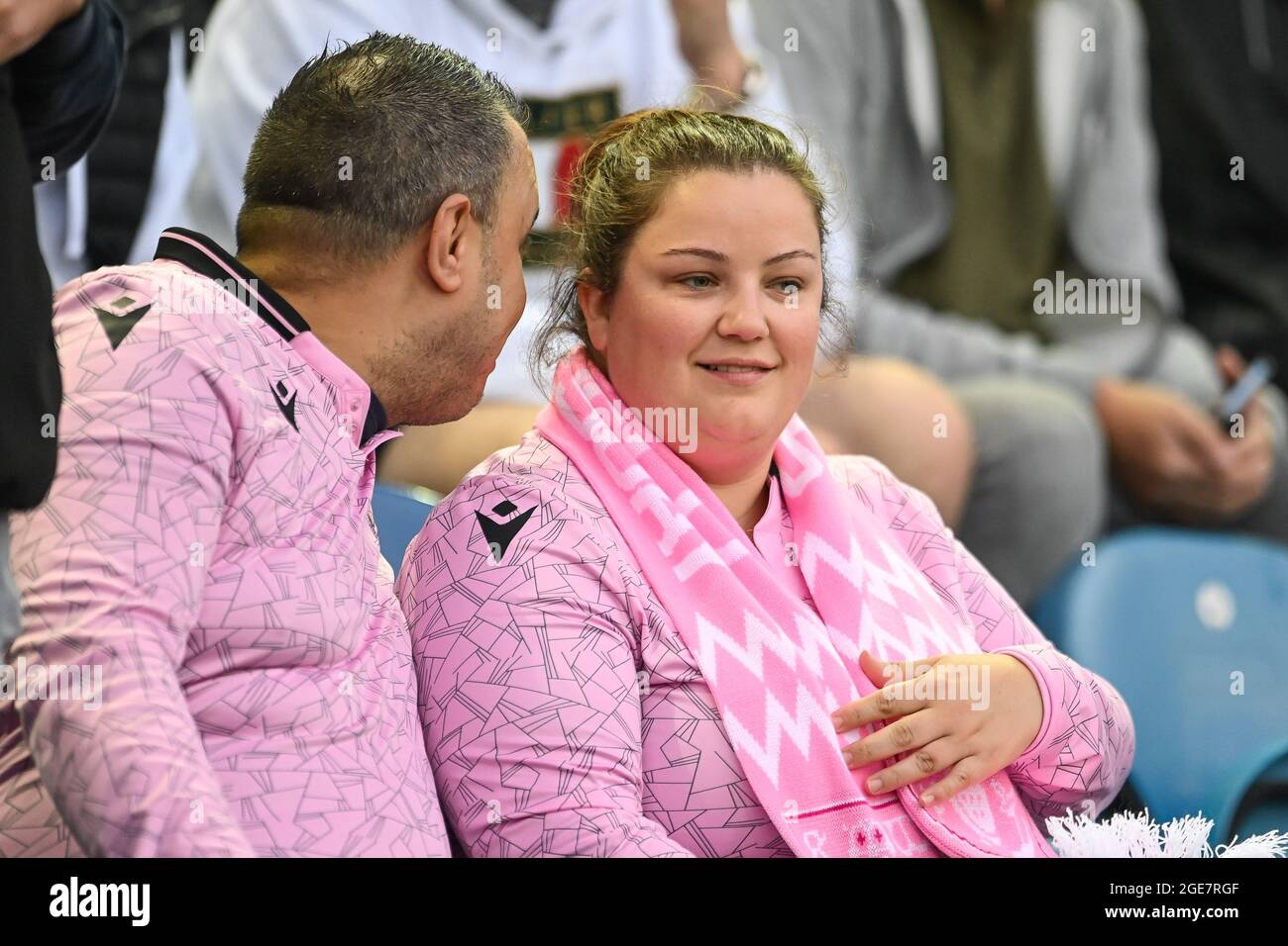 Sheffield Wednesday fans at tonights game in, on 8/17/2021. (Photo by ...