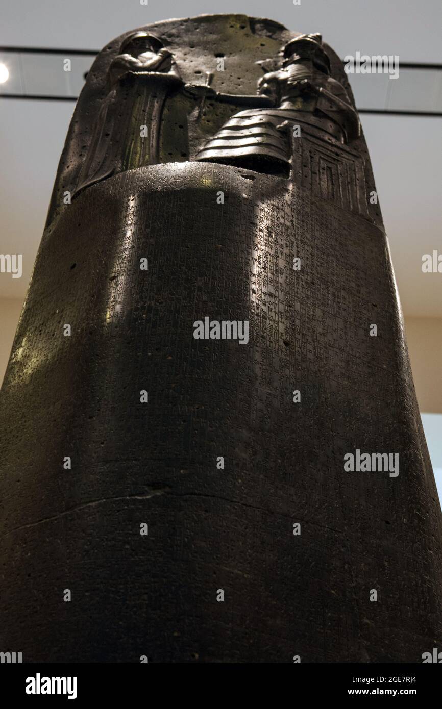 The Code of Hammurabi - Babylonian code of law of ancient Mesopotamia ...