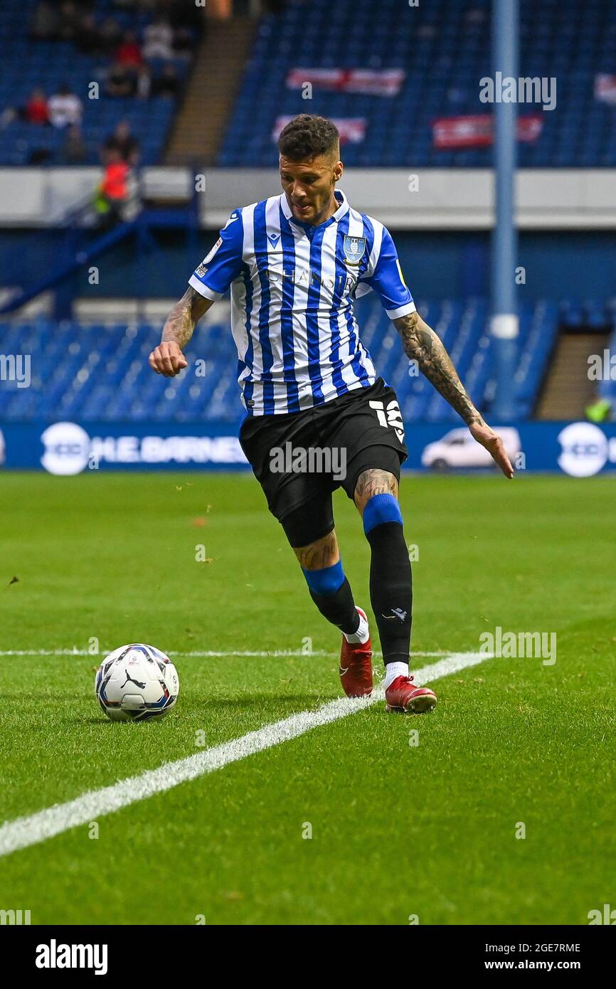 Marvin Johnson #18 of Sheffield Wednesday in action during the game in ...