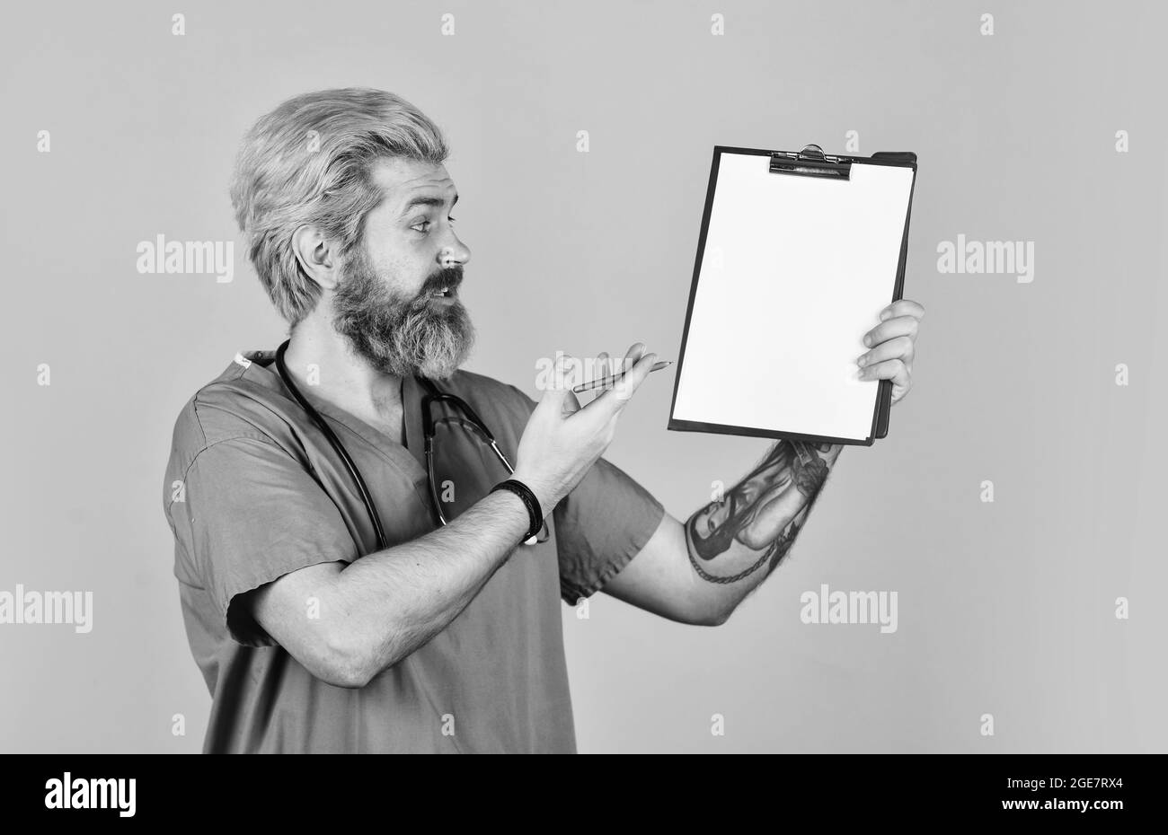 profession medicine staff. copy space. physician doctor with ...