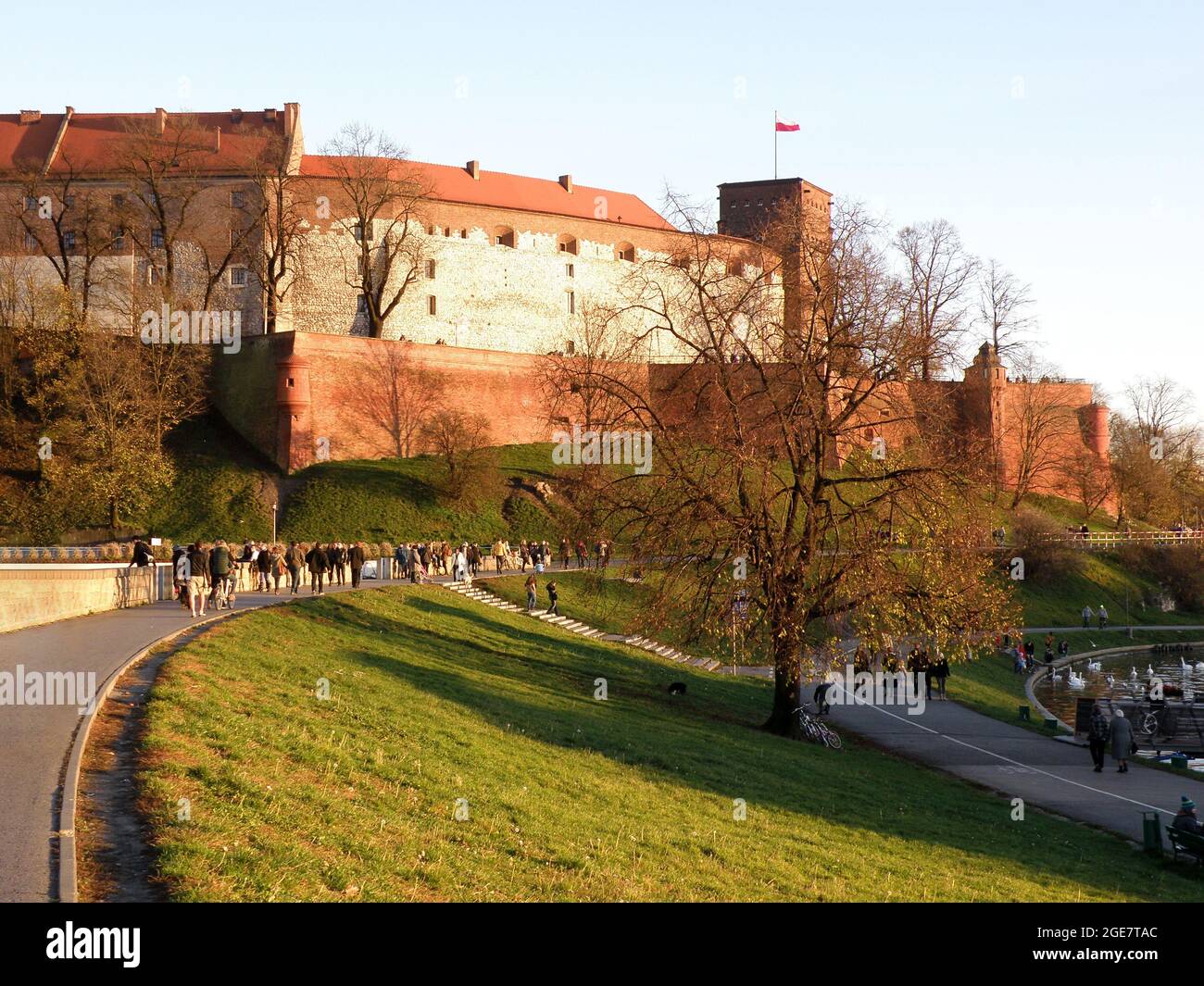 Krakow Wawel Castle in Poland Stock Photo - Alamy