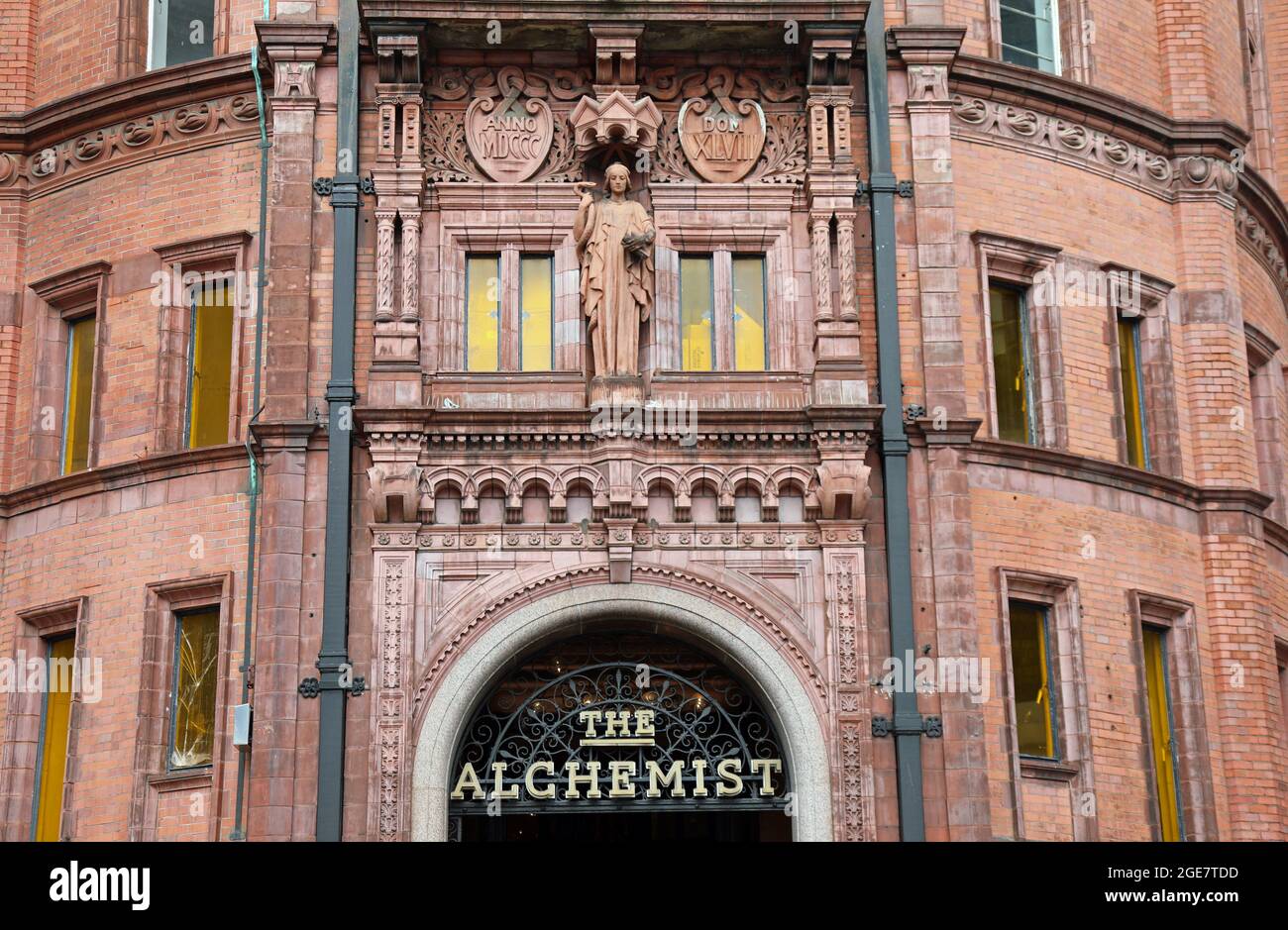 Prudential Assurance building by Alfred Waterhouse in the city centre ...