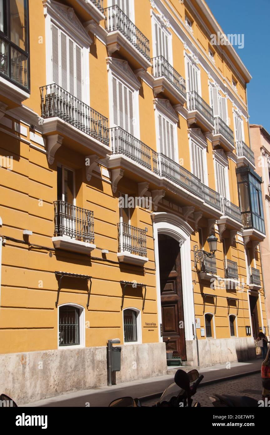 Building, Street scene, Valencia, Spain, Europe Stock Photo - Alamy