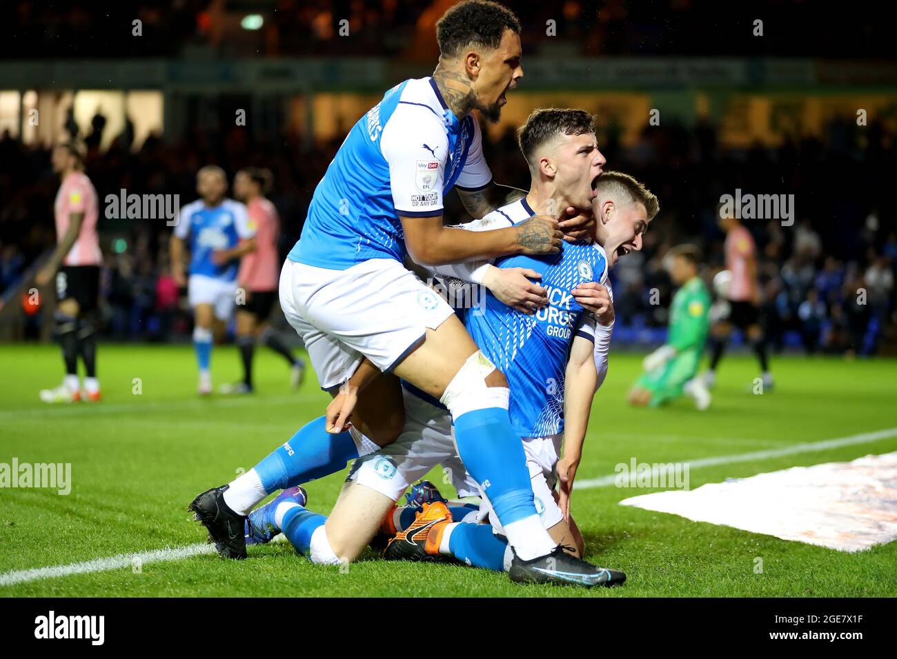 Peterborough, Cambridgeshire, England; 17th August 2021; Weston Homes ...