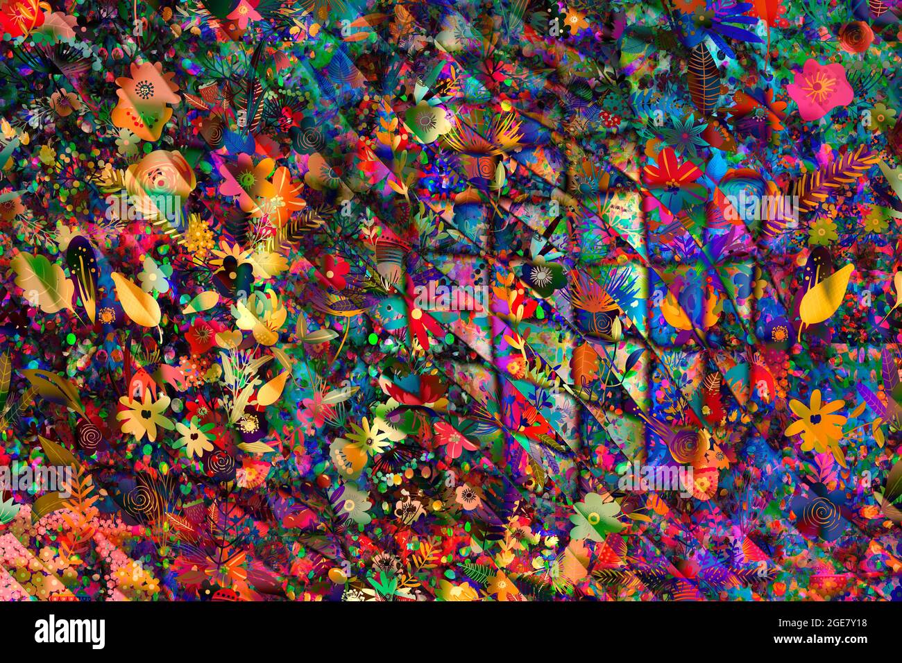 CONTEMPORARY ART: Beautiful Inferno Stock Photo - Alamy