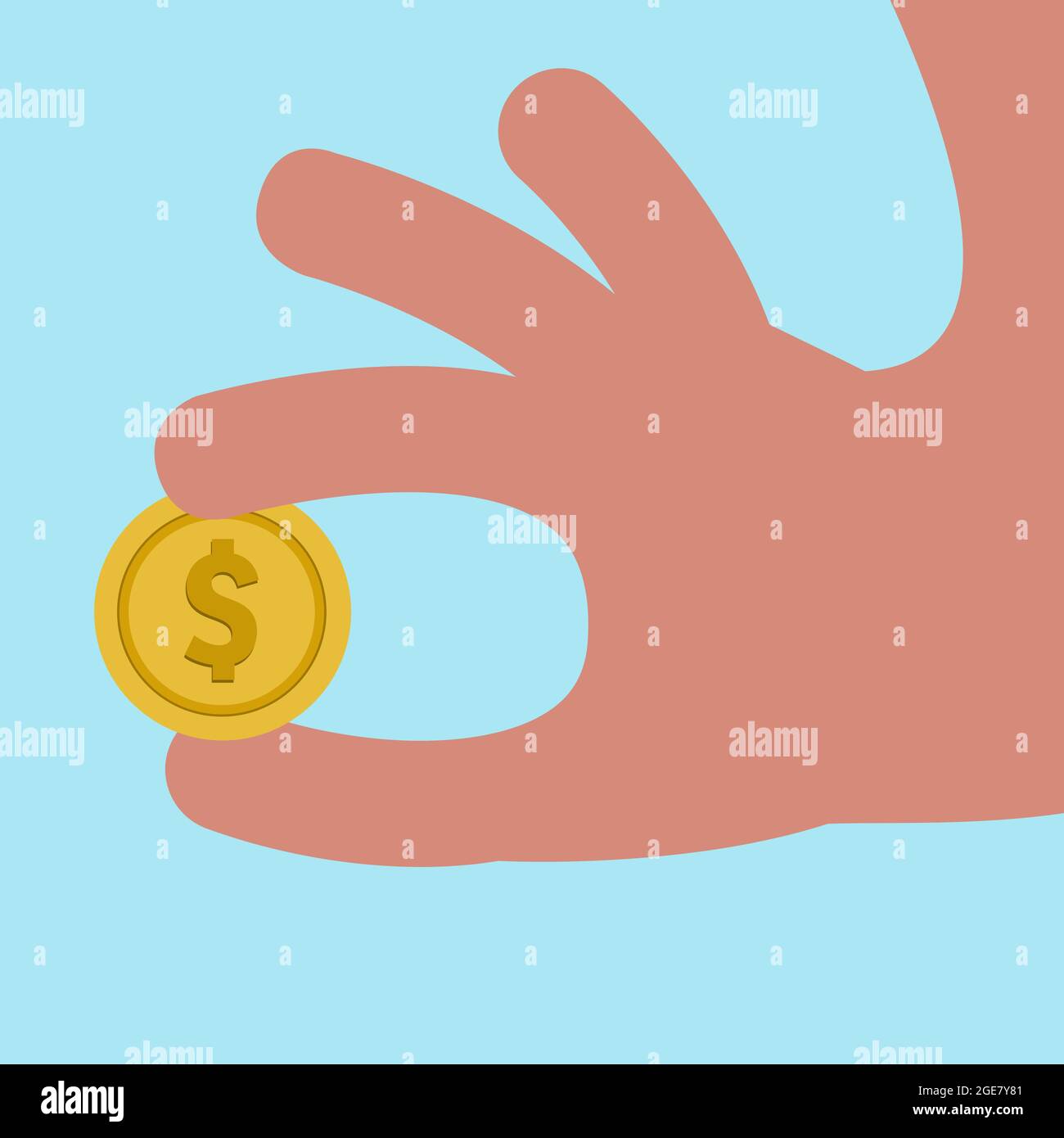 Man payment cash Stock Vector Images - Alamy