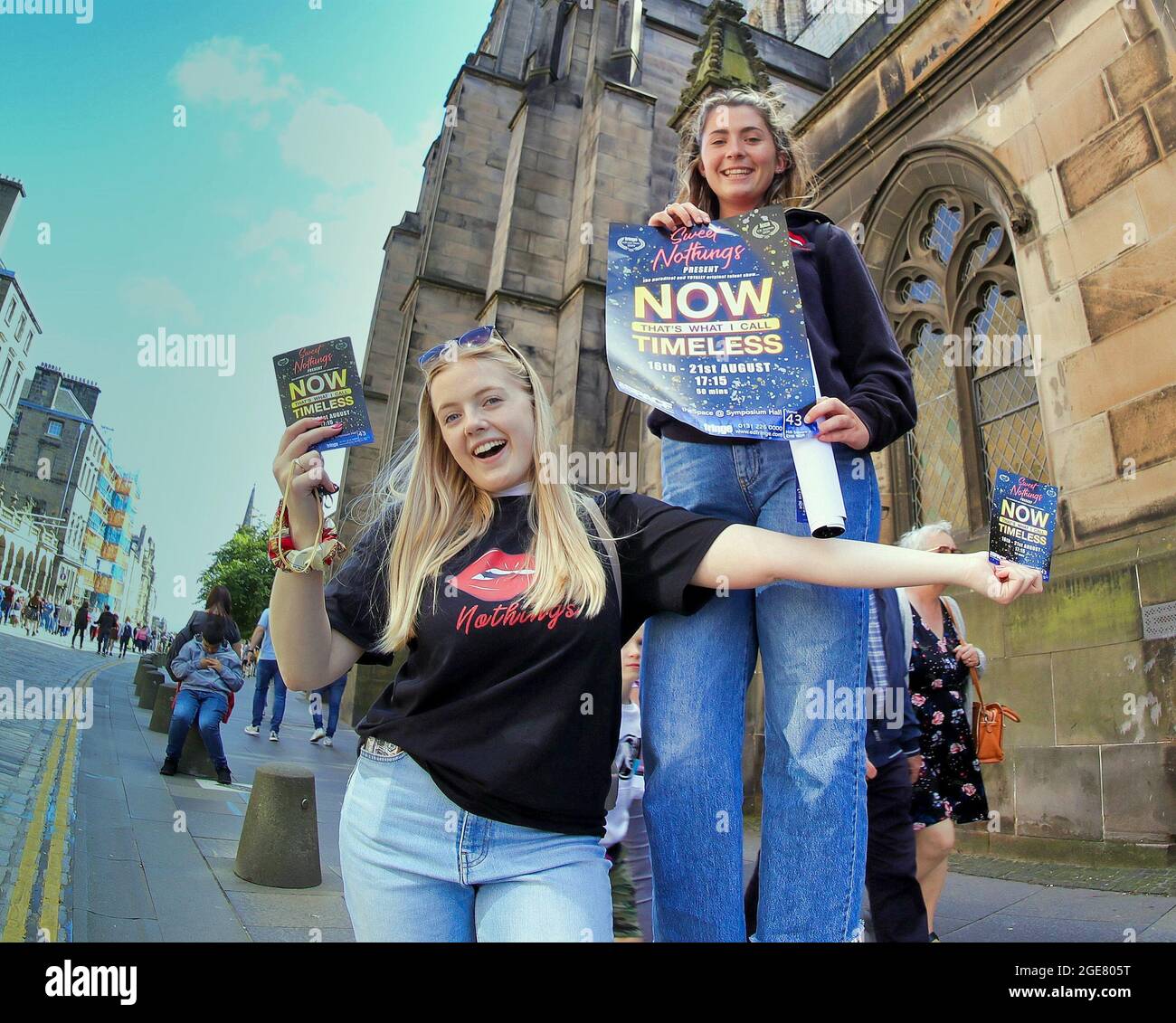 Edinburgh, Scotland, 17th August, 2021. UK Weather: Sunny day saw ...
