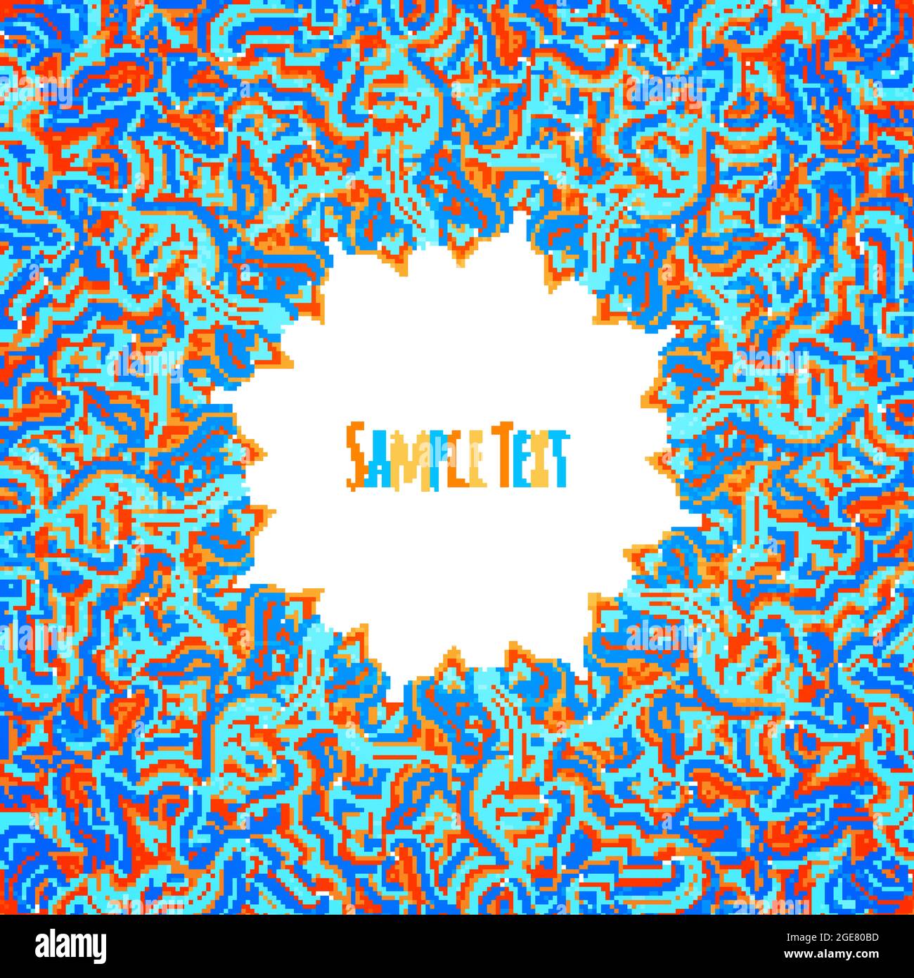 Bright vector background with geometric patten, place your text in ...