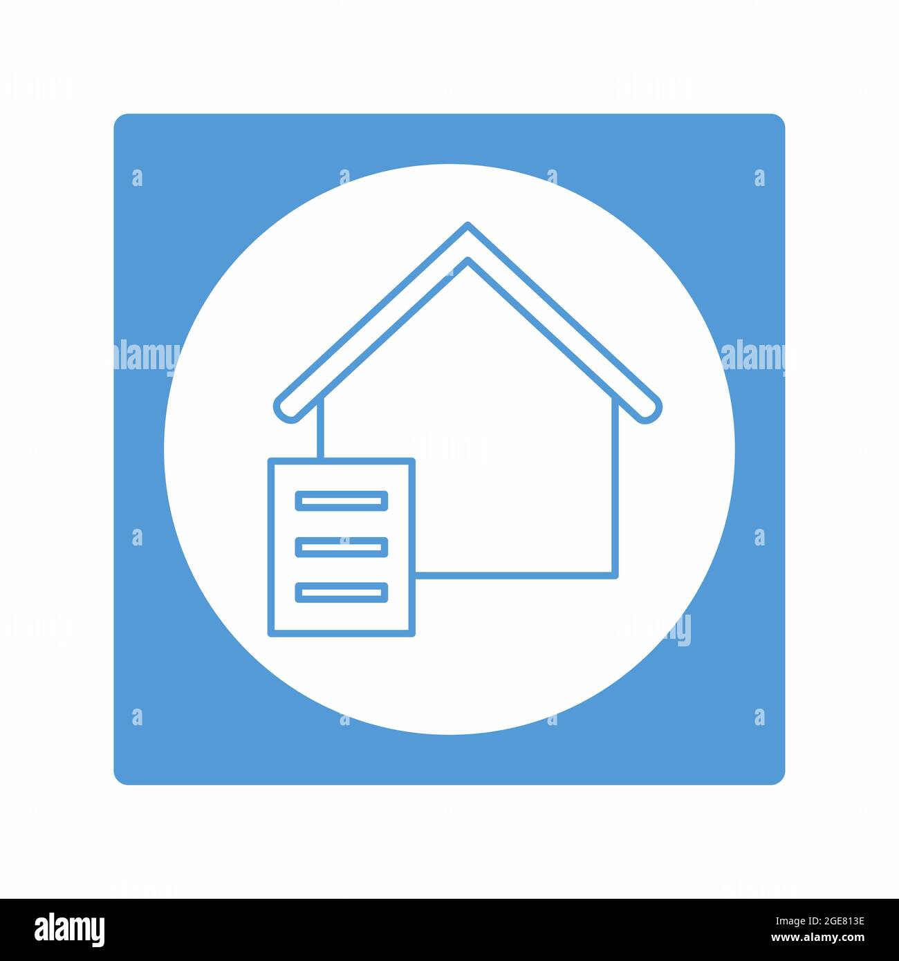 Vector Graphic of Paperwork - White Moon Style - simple illustration ...