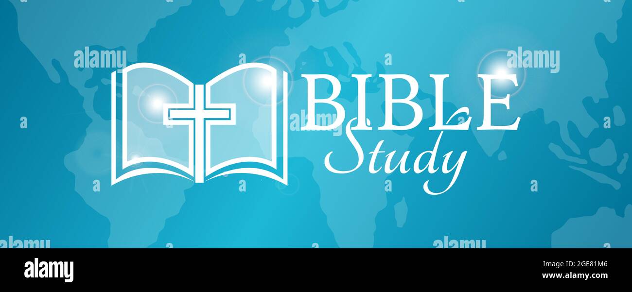 Bible Study Background Illustration Design Stock Vector Image & Art - Alamy