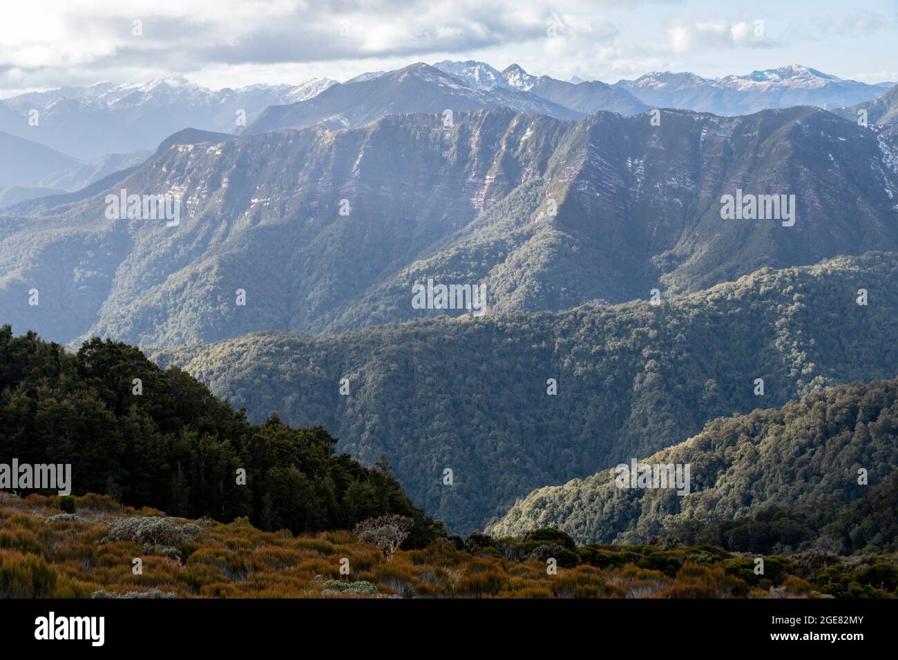 "The Escarpment", from Moonlight Tops hut, Paparoa Track, (one of NZ's ...