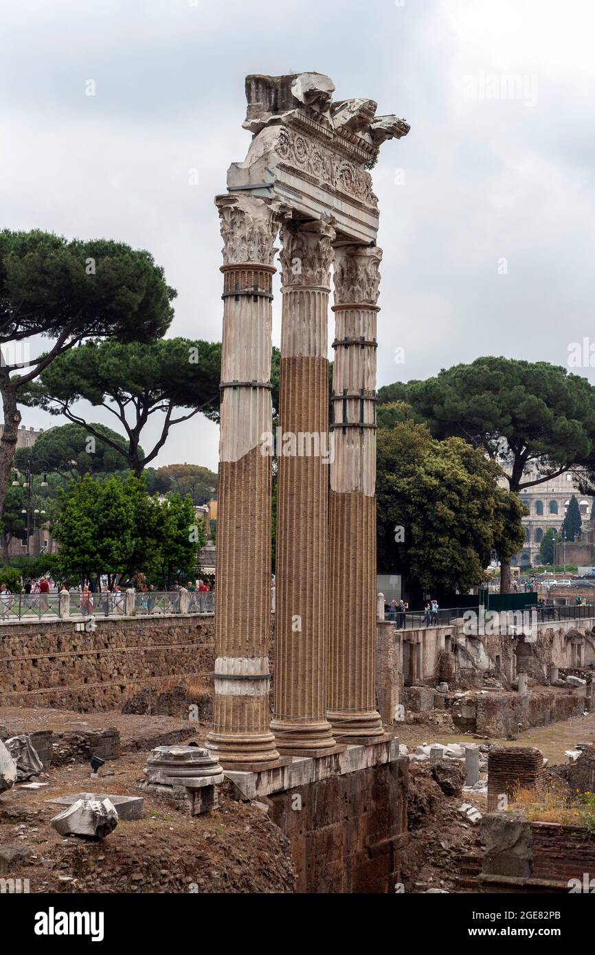 The temple of Venus Genetrix is a Roman temple inaugurated in 46 BC ...