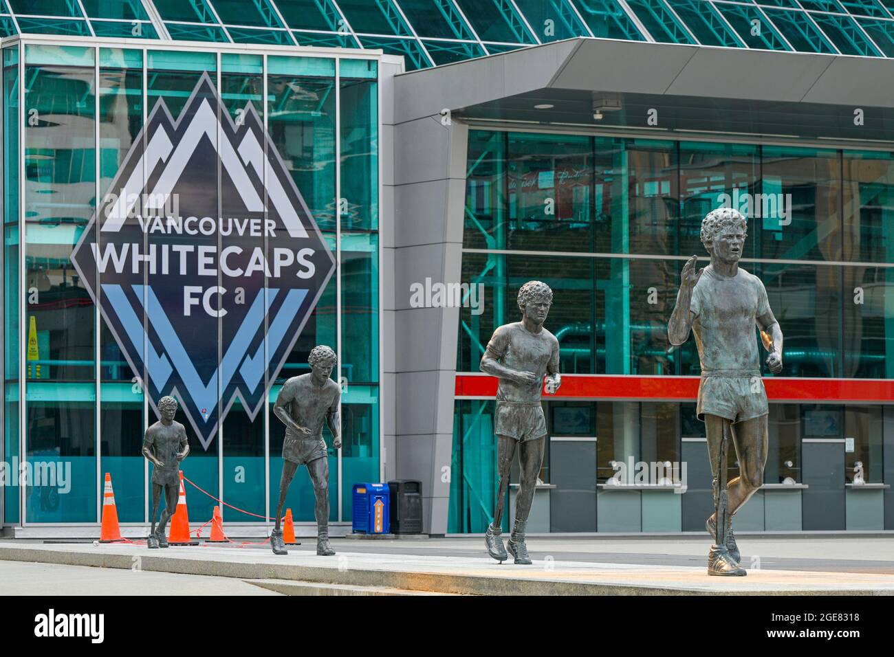 Terry Fox Memorial by Douglas Coupland, BC Place, Vancouver, British ...